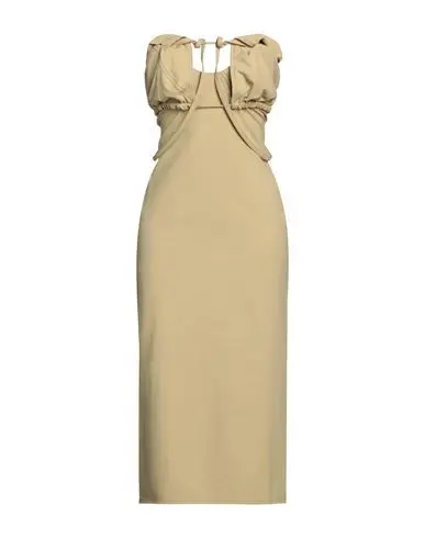Jacquemus Le Raphia Midi Dress - Green