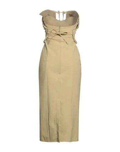 Jacquemus Le Raphia Midi Dress - Green