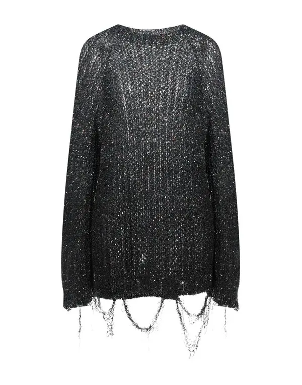 MAISON MARGIELA Knitted Lamé Sweater