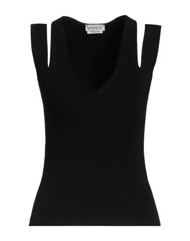 Alexander McQueen Sleeveless Ribbed Knit Top