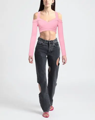 Alexander McQueen Knitted Crop Top