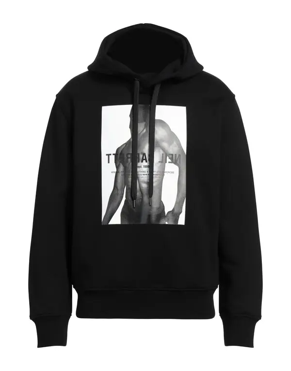 Neil Barrett Printed Hooded Sweatshirt