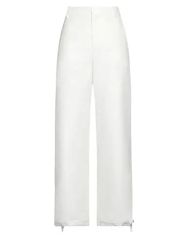 Marni Pants In Polyamide, Linen, And Cotton - White