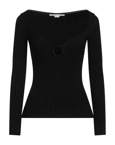 Stella McCartney Knitted Lightweight Knit Sweater - Black