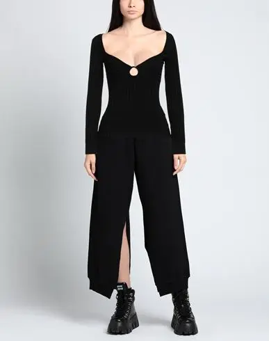 Stella McCartney Knitted Lightweight Knit Sweater - Black