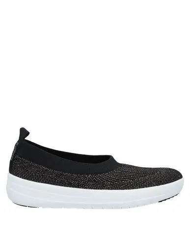 Fitflop Sporty Knitted Ballet Flats - Black