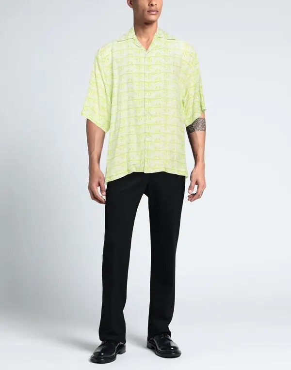 Gcds Shirt Size Viscose - Green