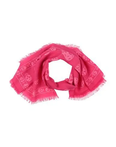 Alexander McQueen Scarf Wool - Pink
