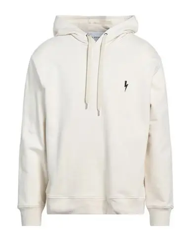 Neil Barrett French Terry Hoodie - White