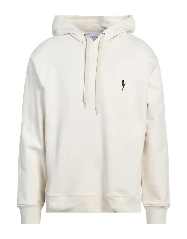Neil Barrett French Terry Hoodie - White