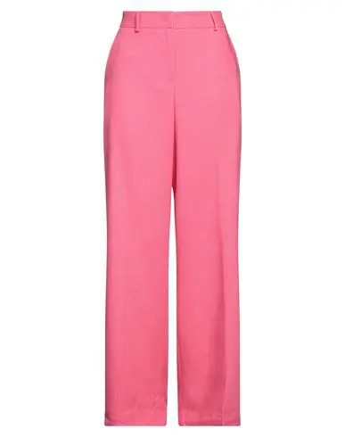 MSGM Wide Leg Viscose-blend Pants