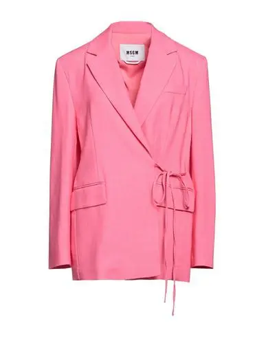 MSGM Double-breasted Blazer - Pink