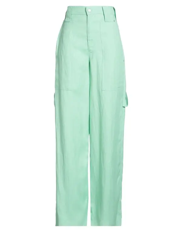 Stella McCartney Straight Leg Viscose Linen Pants