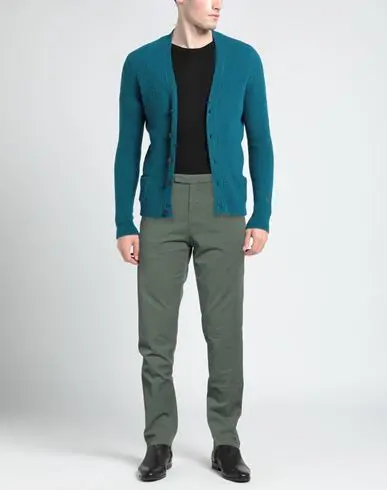 Boglioli Military Cotton Gabardine Stretch Chinos - Green