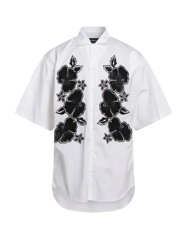 Dsquared2 Shirt Size Cotton, Polyamide, Elastane