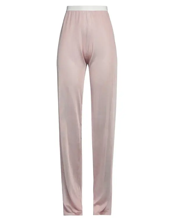 MAISON MARGIELA Straight-leg Viscose Pants - Pink