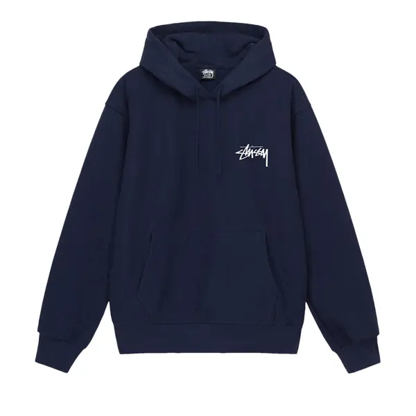 StÜssy 8 Ball Fade Hoodie - Blue