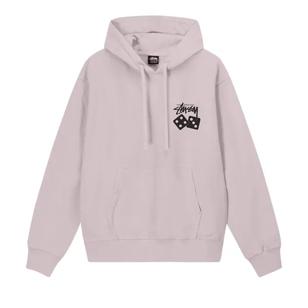 StÜssy Dice Pigment Dyed Hoodie - Purple