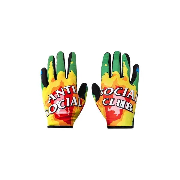 ANTI SOCIAL SOCIAL CLUB Maps Gloves - Multicolor
