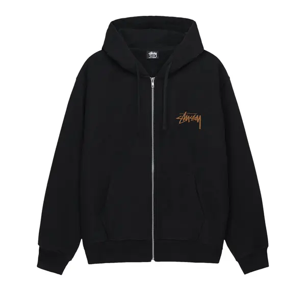StÜssy Skate Tough Zip Hoodie - Black