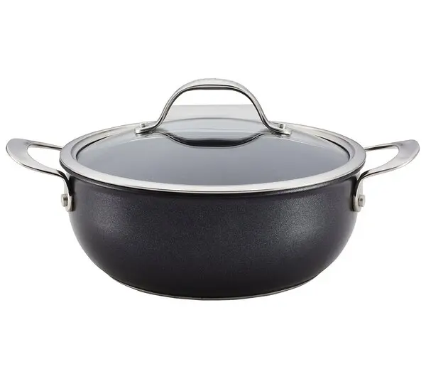 ANOLON X Hybrid Nonstick Aluminum 4qt Covered C Asserole Pan - One-color