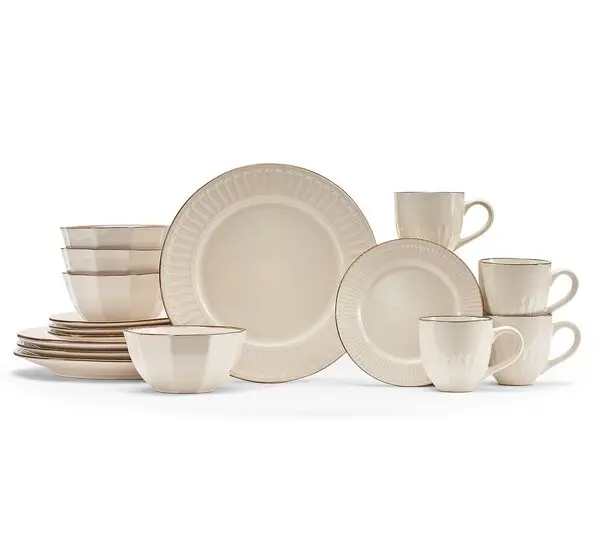 BAUM BROTHERS Baum Renee 16pc Dinnerware Set