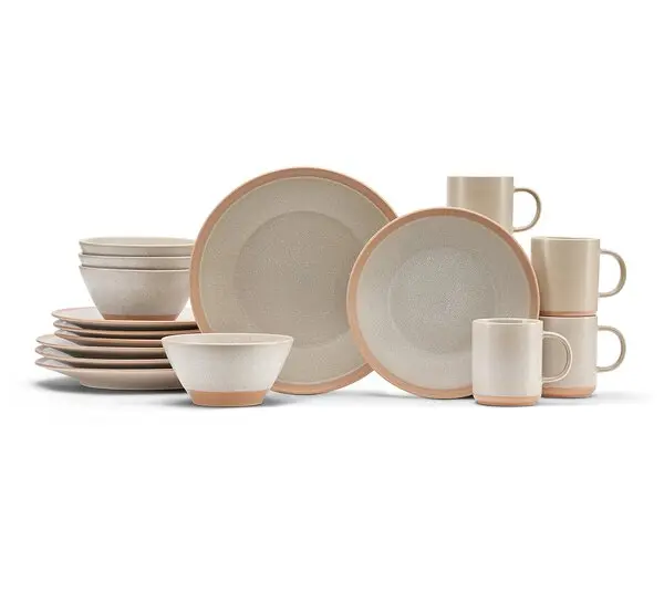 BAUM BROTHERS Baum Savannah 16pc Dinnerware Set - One-color