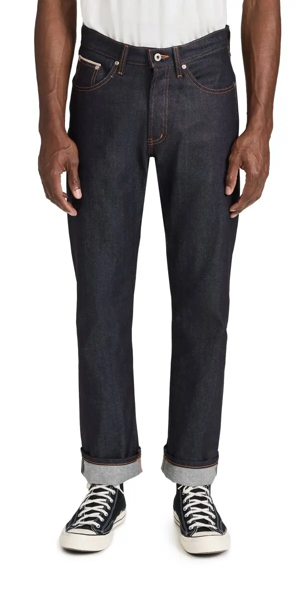 Naked & Famous Denim True Guy 11oz Stretch Selvedge Jeans - Indigo