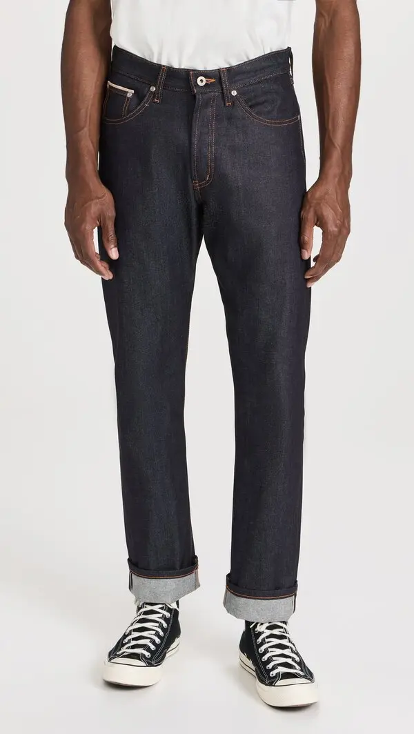 Naked & Famous Denim True Guy 11oz Stretch Selvedge Jeans - Indigo