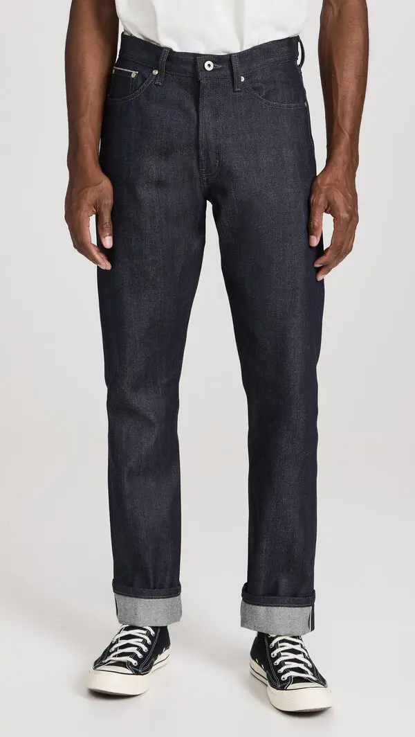 Naked & Famous Denim True Guy Selvedge Jeans - Indigo