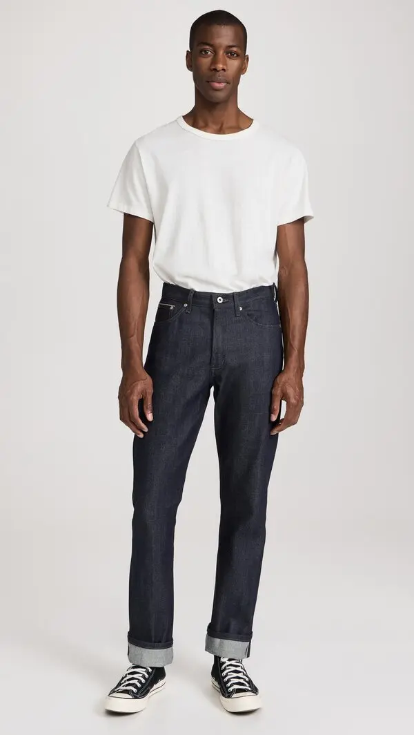 Naked & Famous Denim True Guy Selvedge Jeans - Indigo
