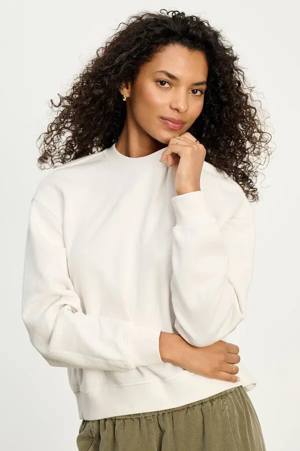 Velvet By Graham & Spencer Ynez Sweatshirt - Neutral