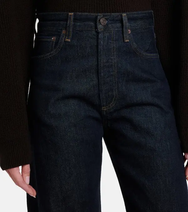 AGOLDE Luna High-rise Barrel-leg Jeans - Blue