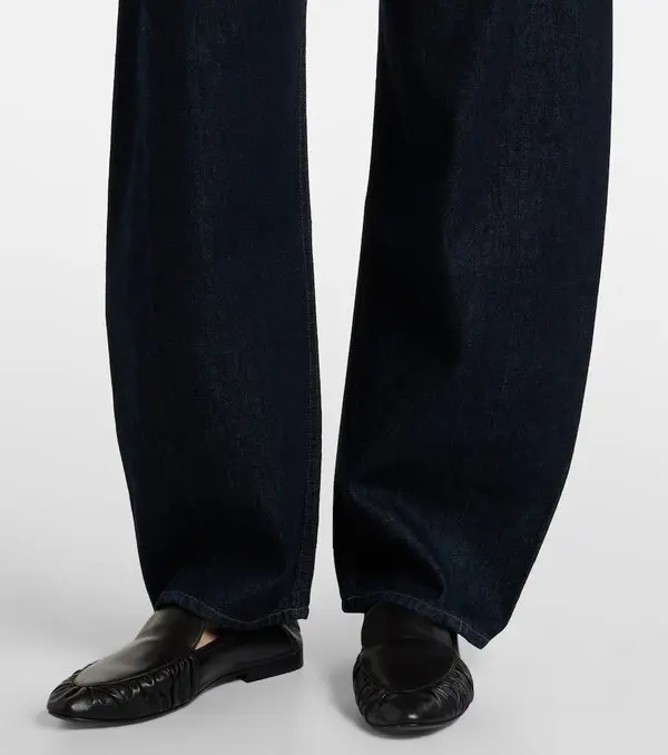 AGOLDE Luna High-rise Barrel-leg Jeans - Blue
