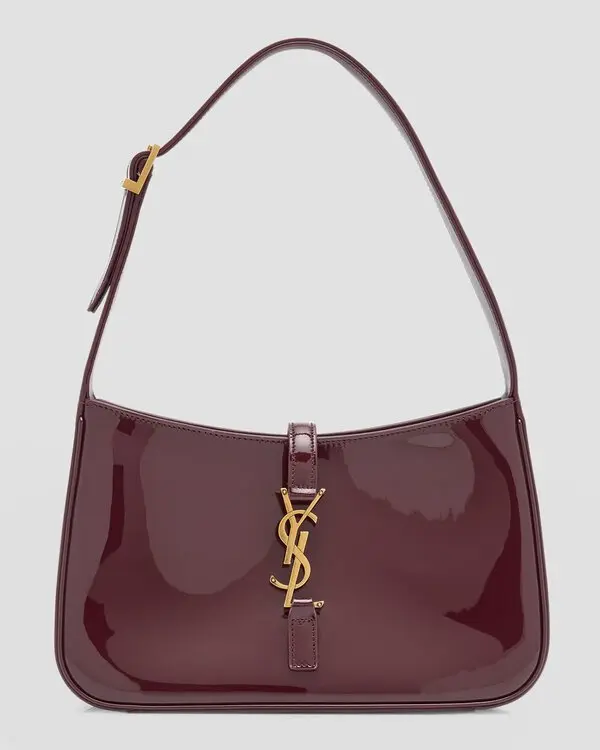 Saint Laurent Le à Shoulder Bag Dark Red Wine Editorialist - Main Image