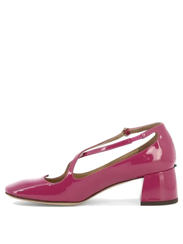 A.BOCCA Pump Two For Love Mary Jane Pumps - Fuchsia
