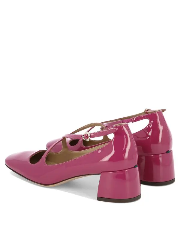 A.BOCCA Pump Two For Love Mary Jane Pumps - Fuchsia