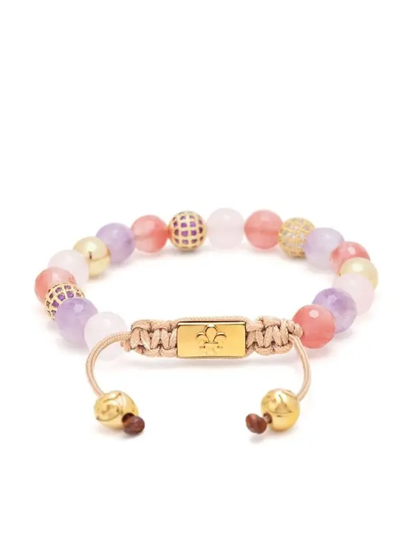 NIALAYA JEWELRY Amethyst Quartz Beaded Bracelet