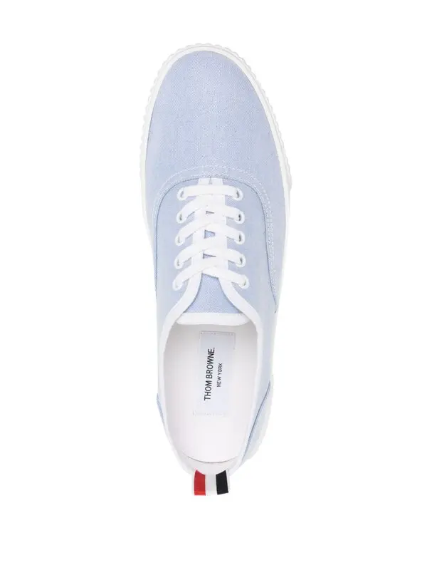 Thom Browne Heritage Canvas Lace-up Sneakers