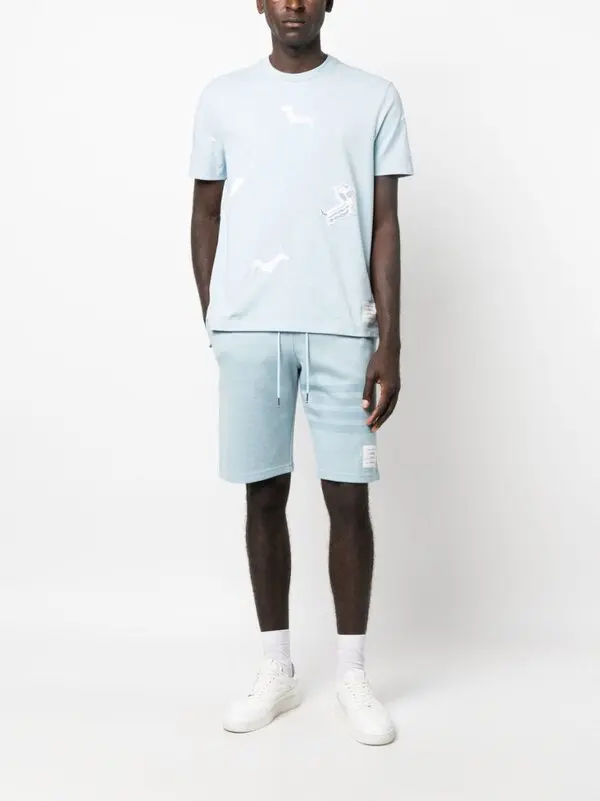Thom Browne 4-bar Track Shorts - Blue