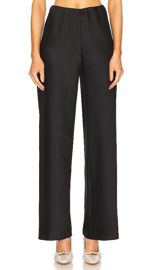Vince Fluid Bias Pant - Black