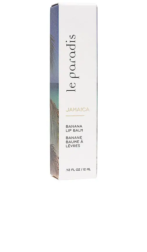 LE PARADIS Jamaica Lip Balm In Banana In White
