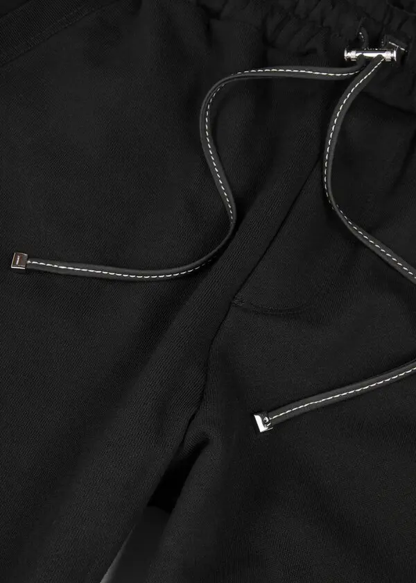 Amiri Logo-appliquéd Cotton Sweatpants