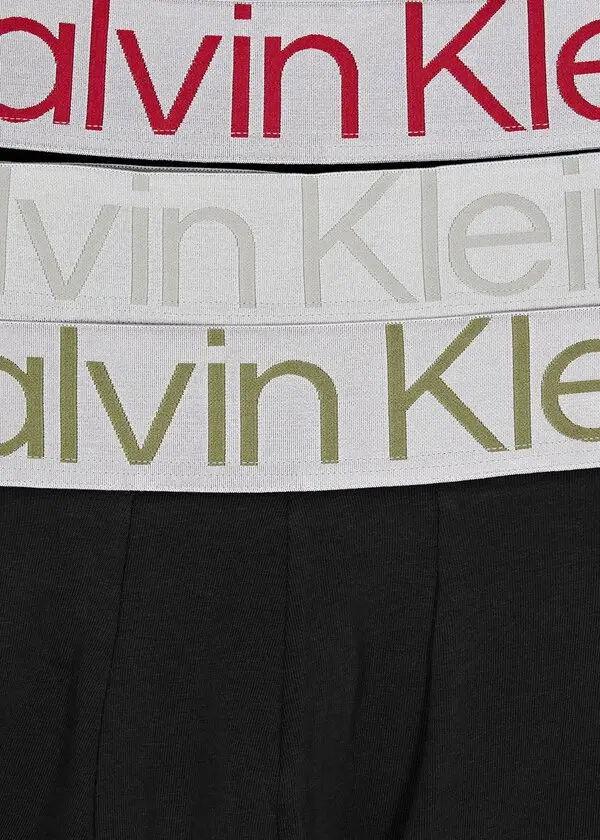 Calvin Klein Logo Stretch-cotton Boxer Briefs