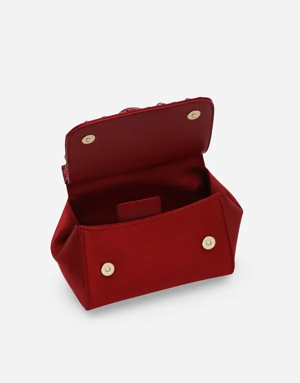 Dolce & Gabbana Mini Sicily Handbag - Red