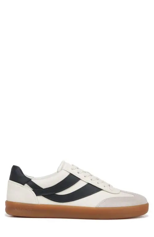 Vince Oasis Leather Sneaker - Whitefoam/ Nightblue