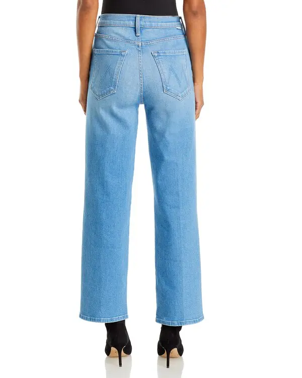 MOTHER The Rambler High Rise Ankle Straight Jeans - Going Dutch