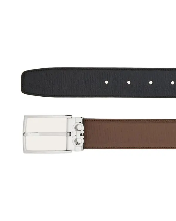 FERRAGAMO Reversible Leather Belt