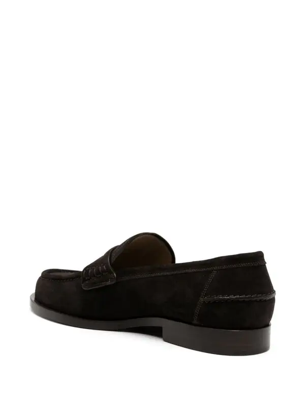 GIANVITO ROSSI Michael Suede Loafers