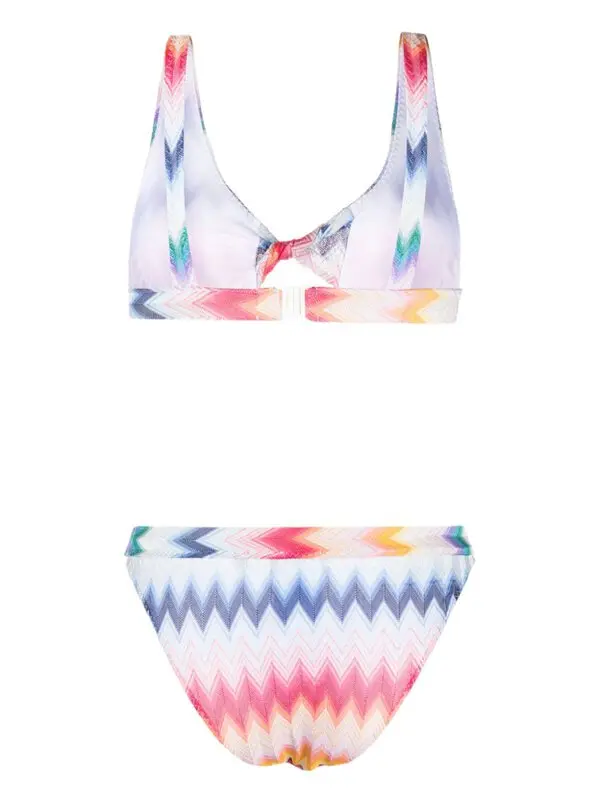 Missoni Zigzag Lurex Two-piece Bikini